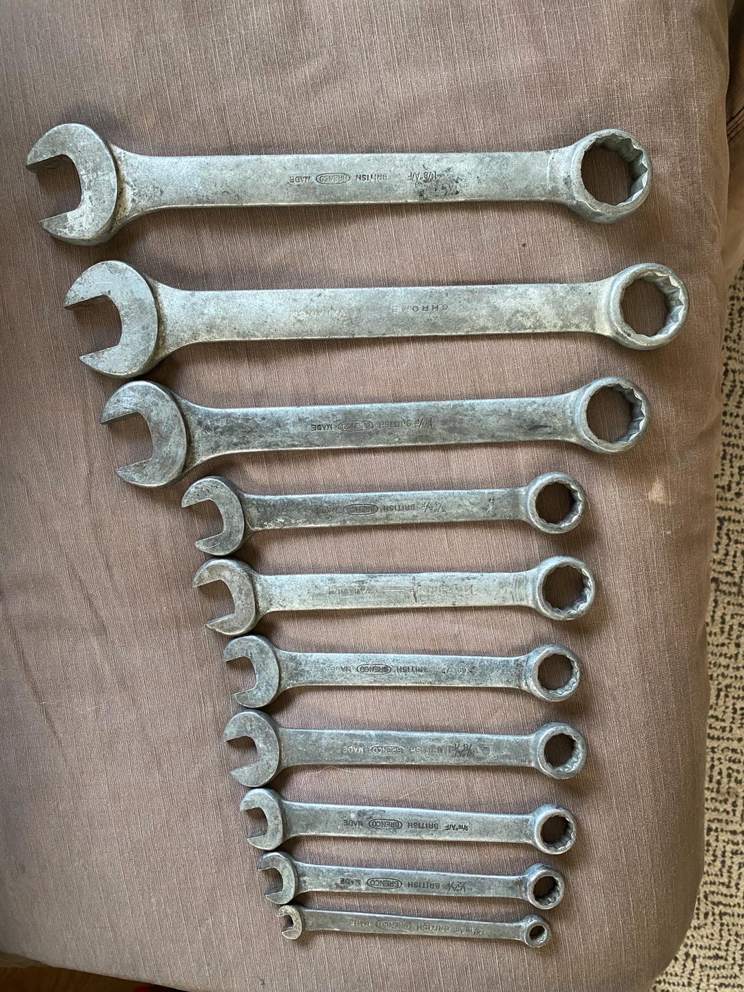 Brenco British Made AF Wrench Set - Etsy