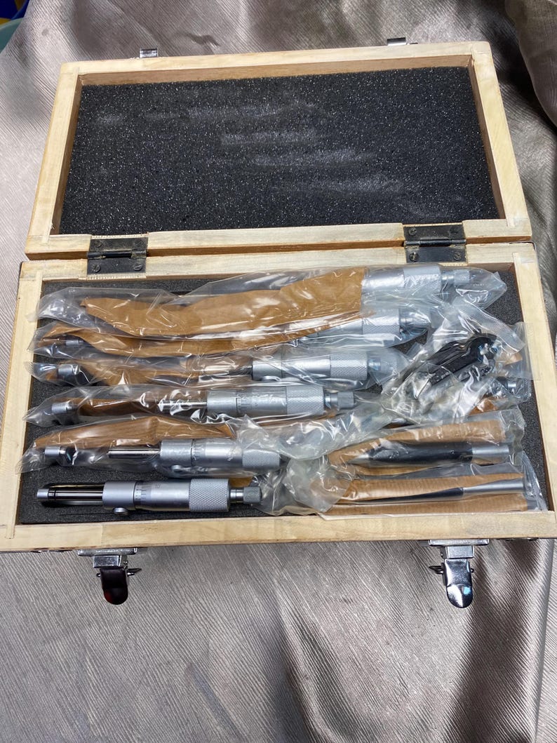 New Outside Micrometer Set 0-6" - Etsy