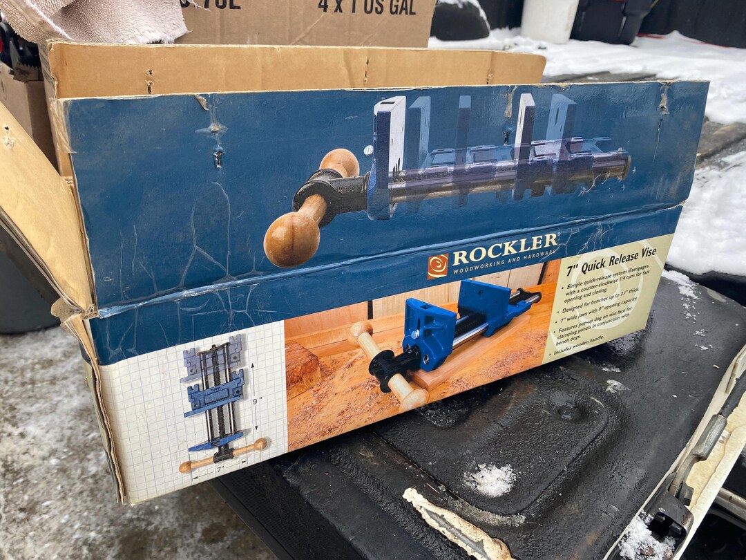 New Rockler 7” Quick Release Workbench Vise - Etsy