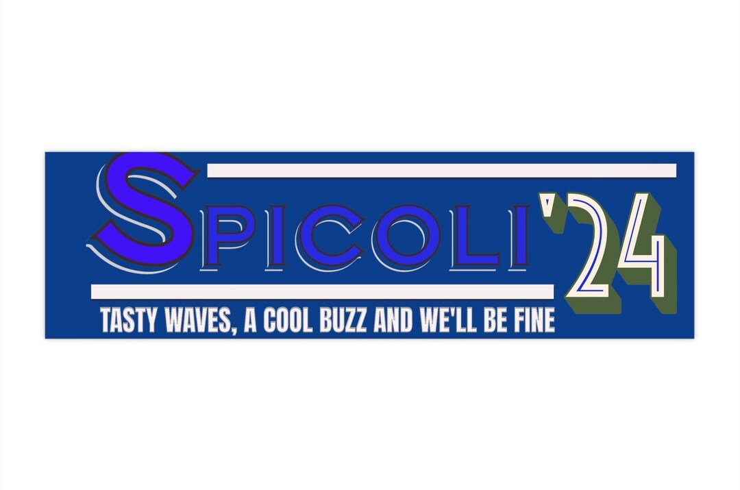 SPICOLI Sticker Bumper Stickers SPICOLI for President Funny Election ...