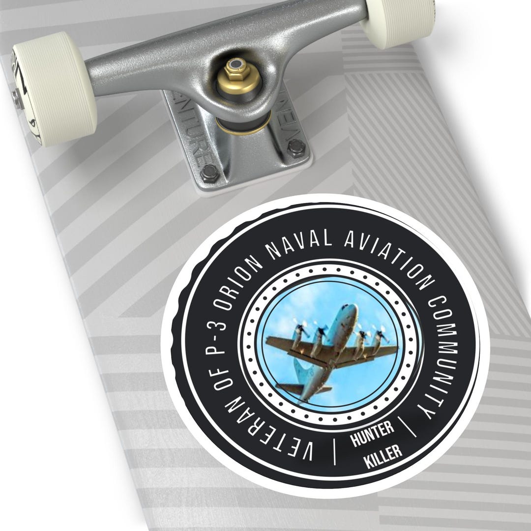 P 3 ORION NAVAL Air Round Stickers, Indoor\outdoor | Member of P3 ...