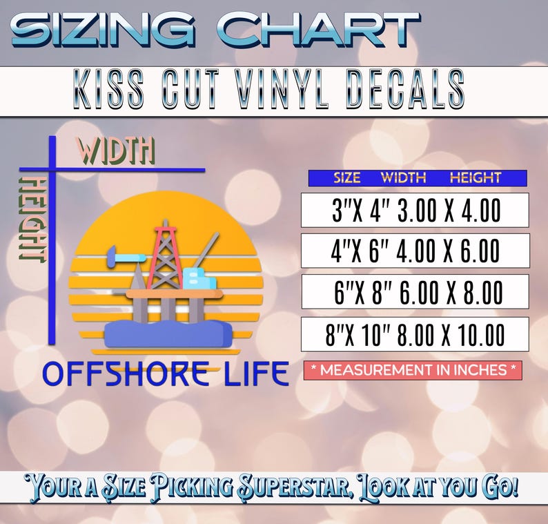 Vinyl Decal, Offshore Oil Rig 'OFFSHORE LIFE' Sticker - Nautical Decor ...