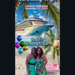 Personalized Vinyl Cruise Cabin Door Banner | Custom Vacation ...
