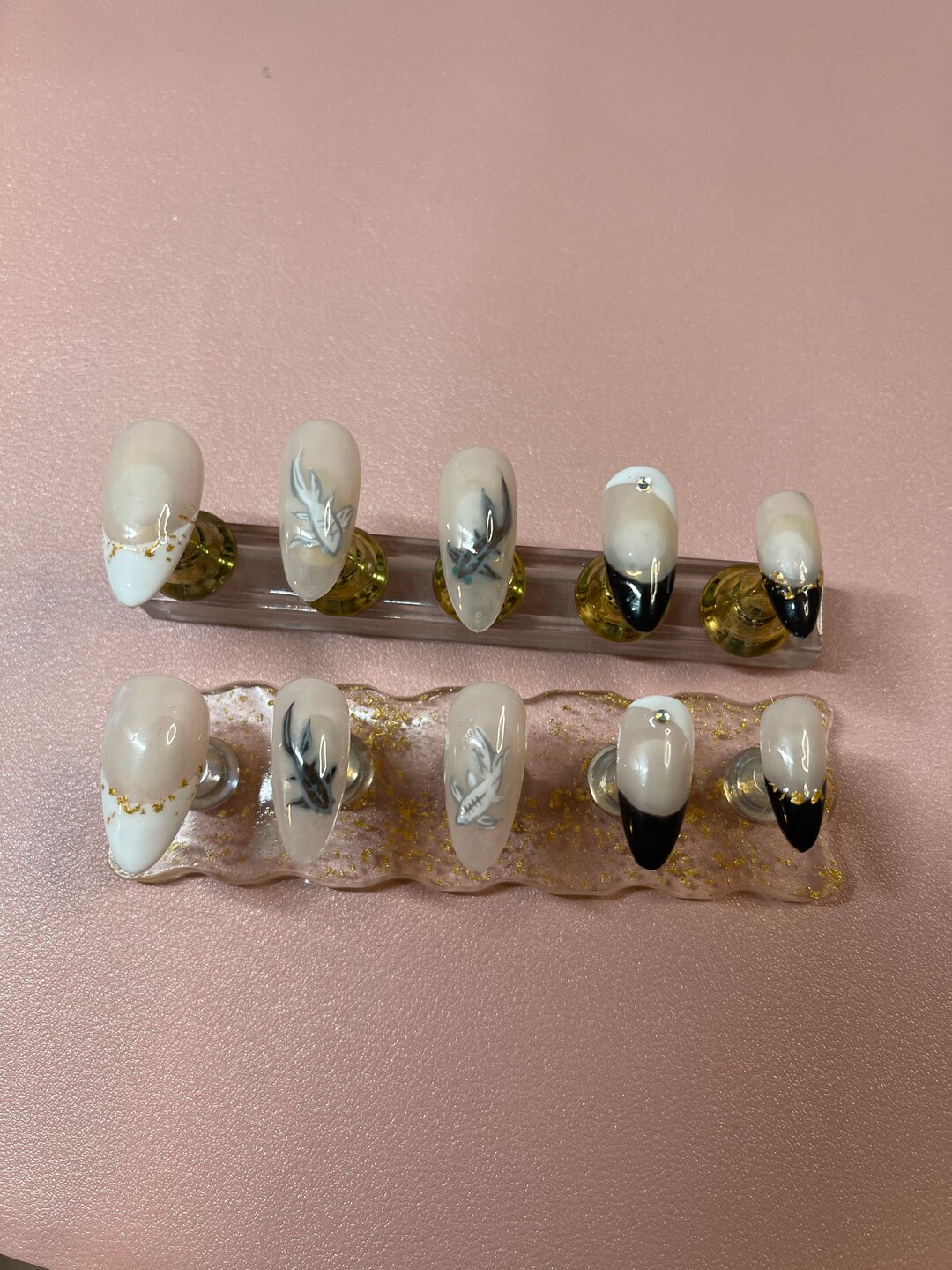 JJK Gojo and Geto Press on Nail Set - Etsy