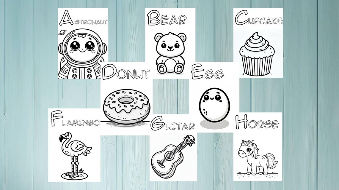 26 Alphabet Coloring Pages 2ver, Alphabet Coloring Pages, for Kids ...