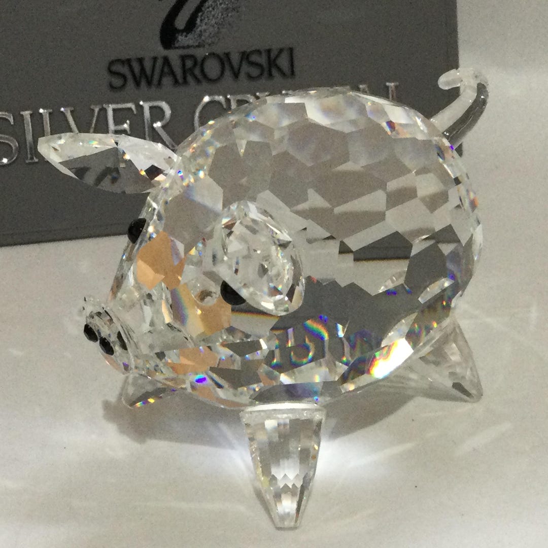 Swarovski Crystal LARGE PIG 011846 - Etsy