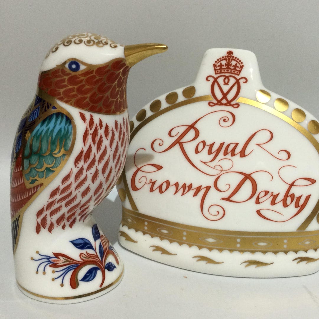 Royal Crown Derby HUMMINGBIRD Paperweight - Etsy