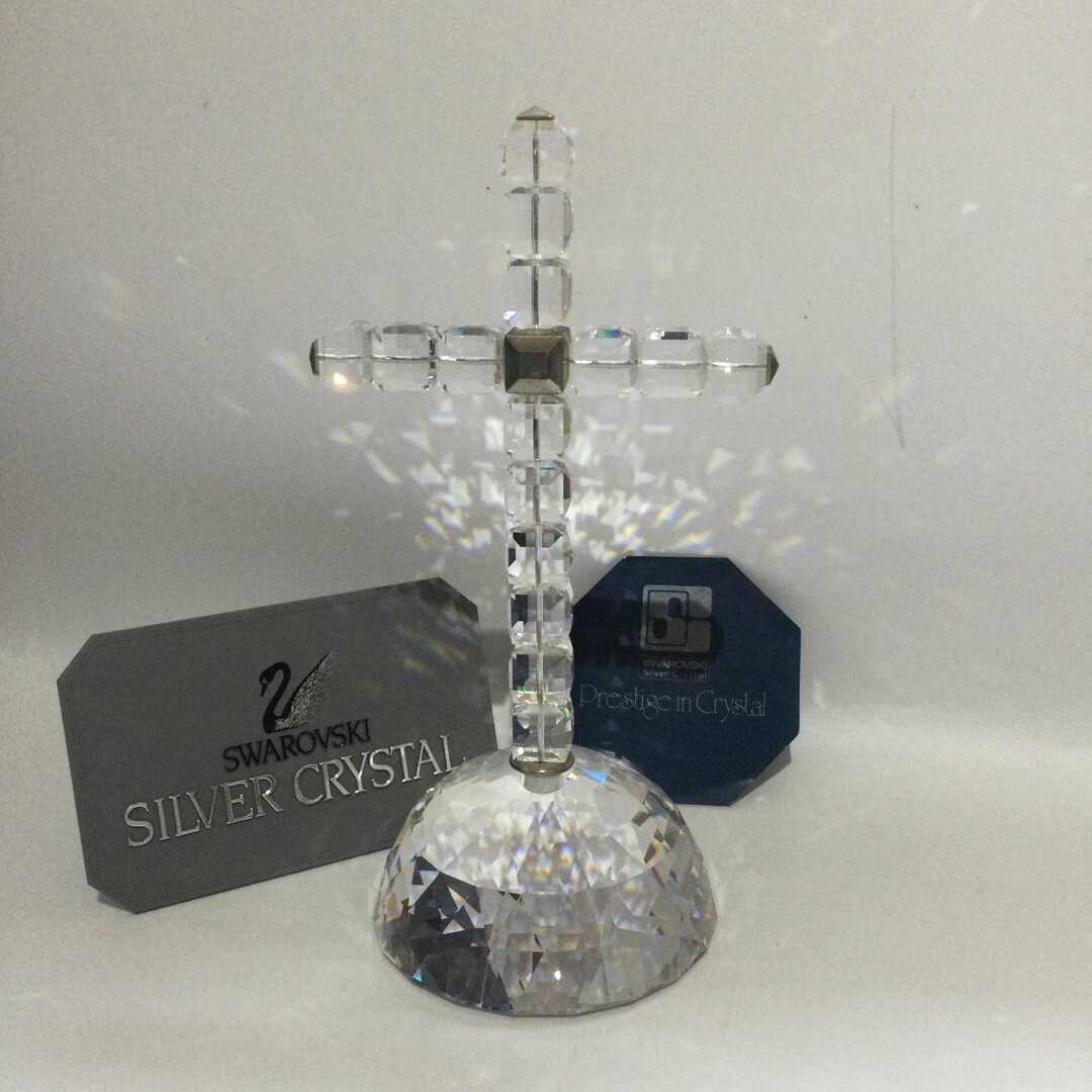Swarovski Crystal CROSS OF LIGHT Figurine - Etsy