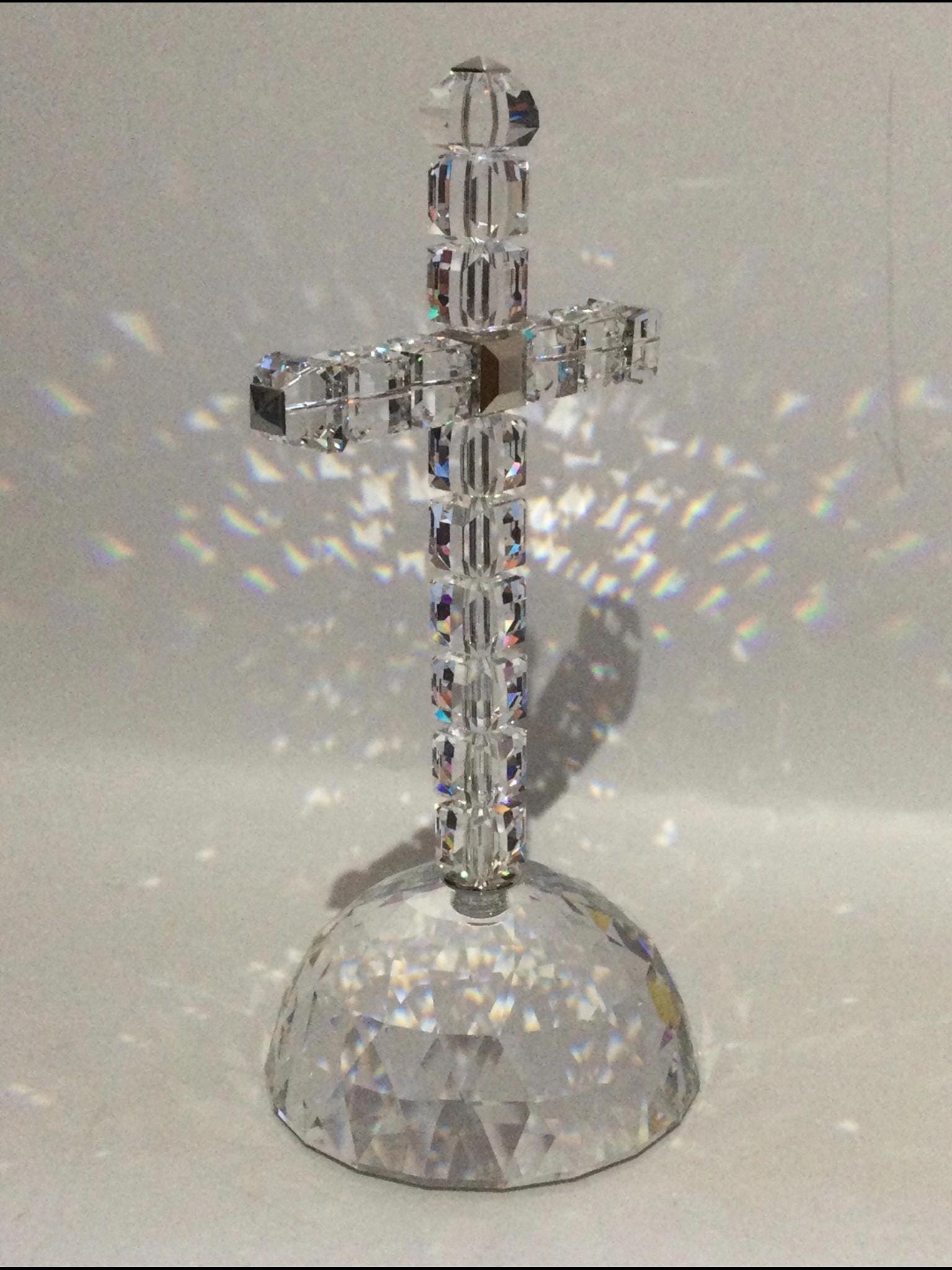 Swarovski Crystal CROSS OF LIGHT Figurine - Etsy
