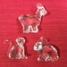 Swarovski Crystal Chinese Zodiac GOAT, MONKEY & RABBIT (sold Separately ...