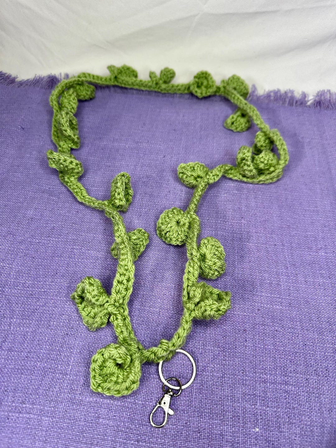 Leaf Vine Badge Lanyard - Etsy