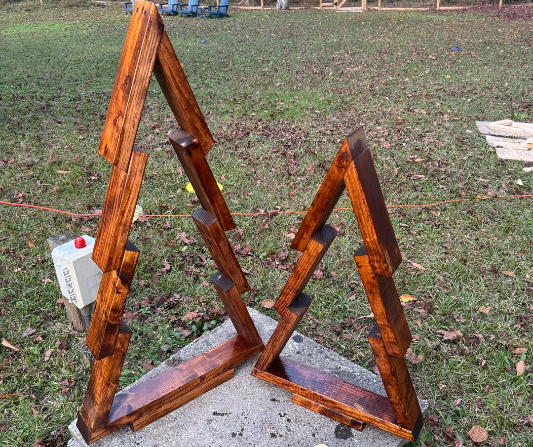 3ft Tall Wooden Unfinished Christmas Tree Kit - Etsy