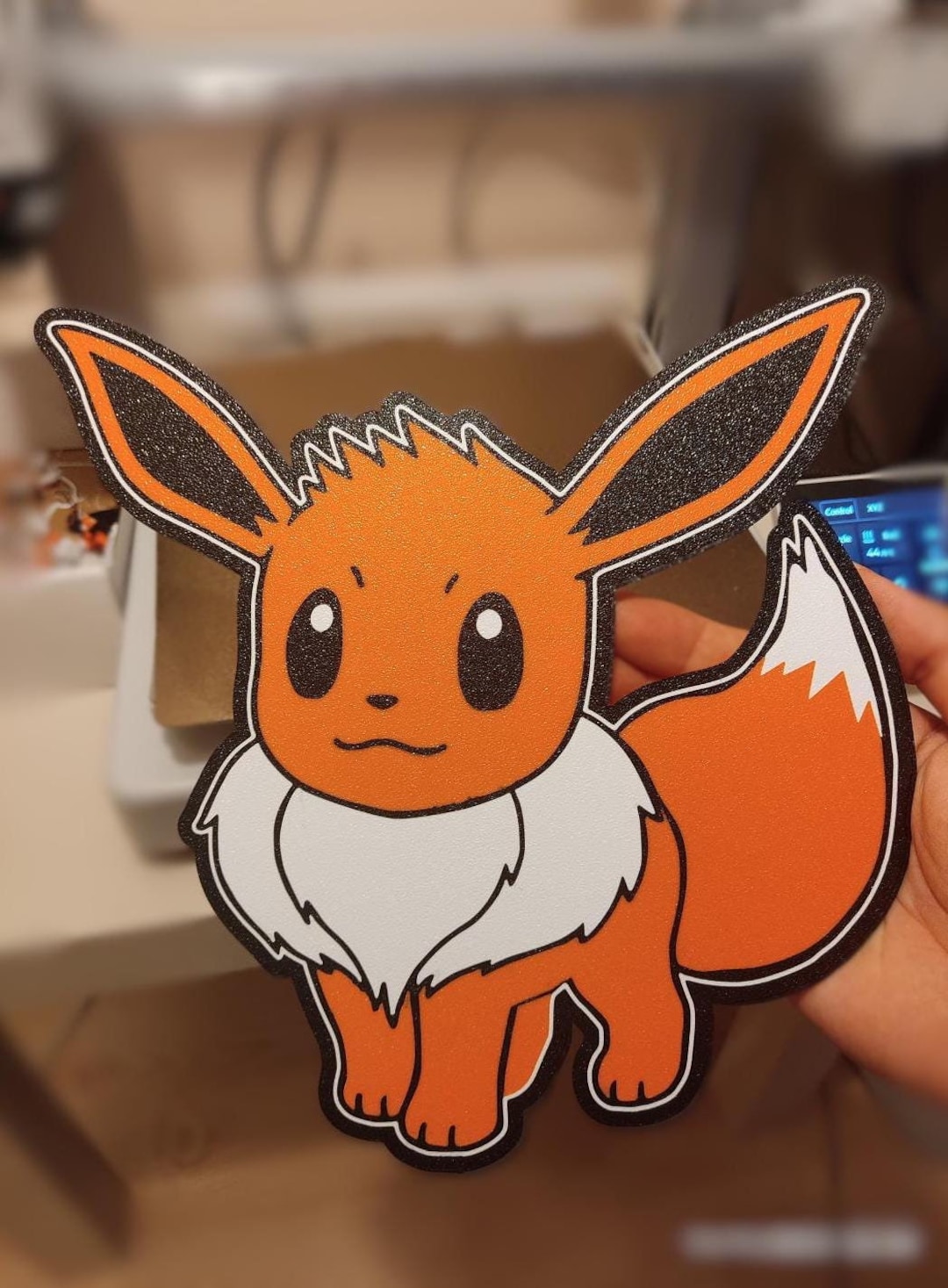 Pokemon Led Light Box Pokemon Eevee Night Light Neon Light Box Wall ...