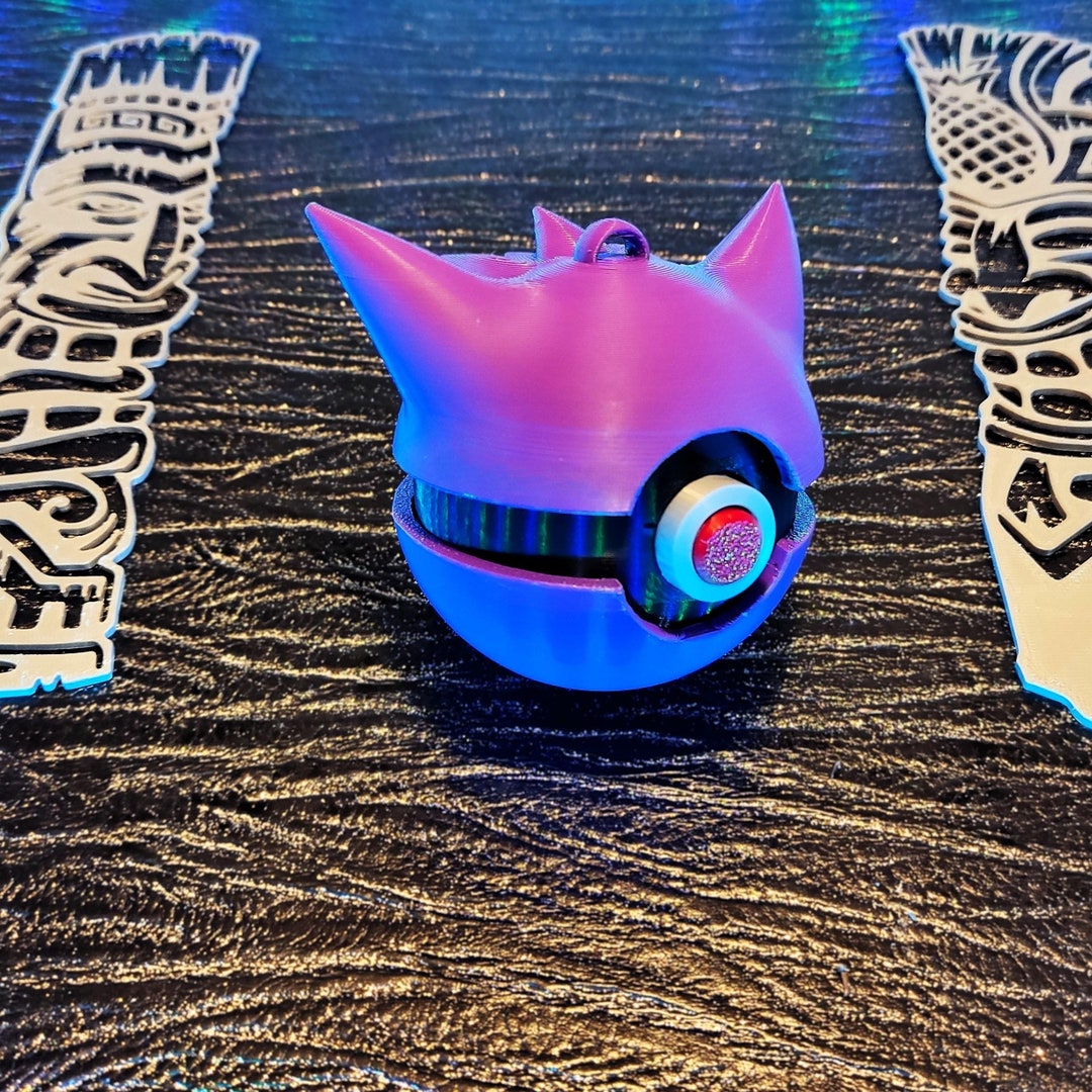 Gengar Pokemon Ball , Gengar Pokeball , Gift for Gamers - Etsy