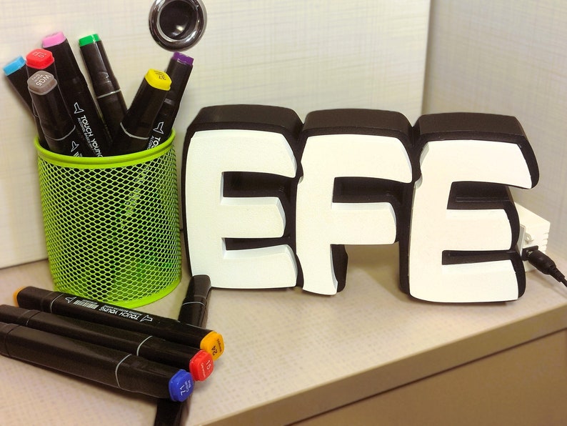 Custom Led Name Sign Twitch Wall Led Sign Personalized Led Twitch Sign ...