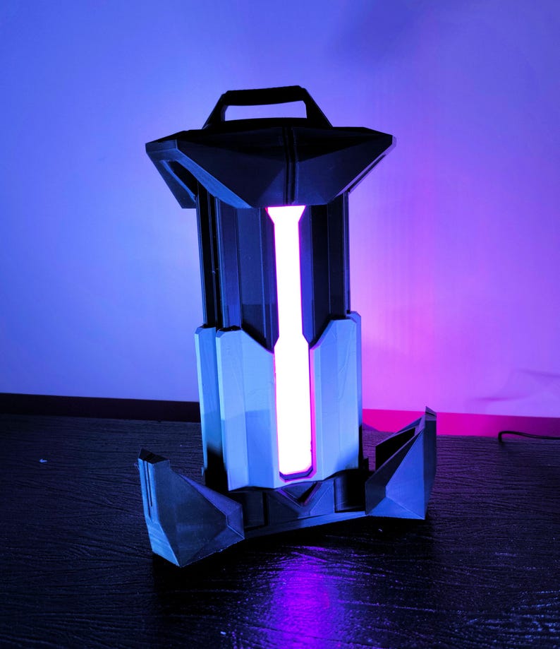 Valorant Spike Desk Lamp: RGB Gaming Nightlight, Gamer Gift - Etsy