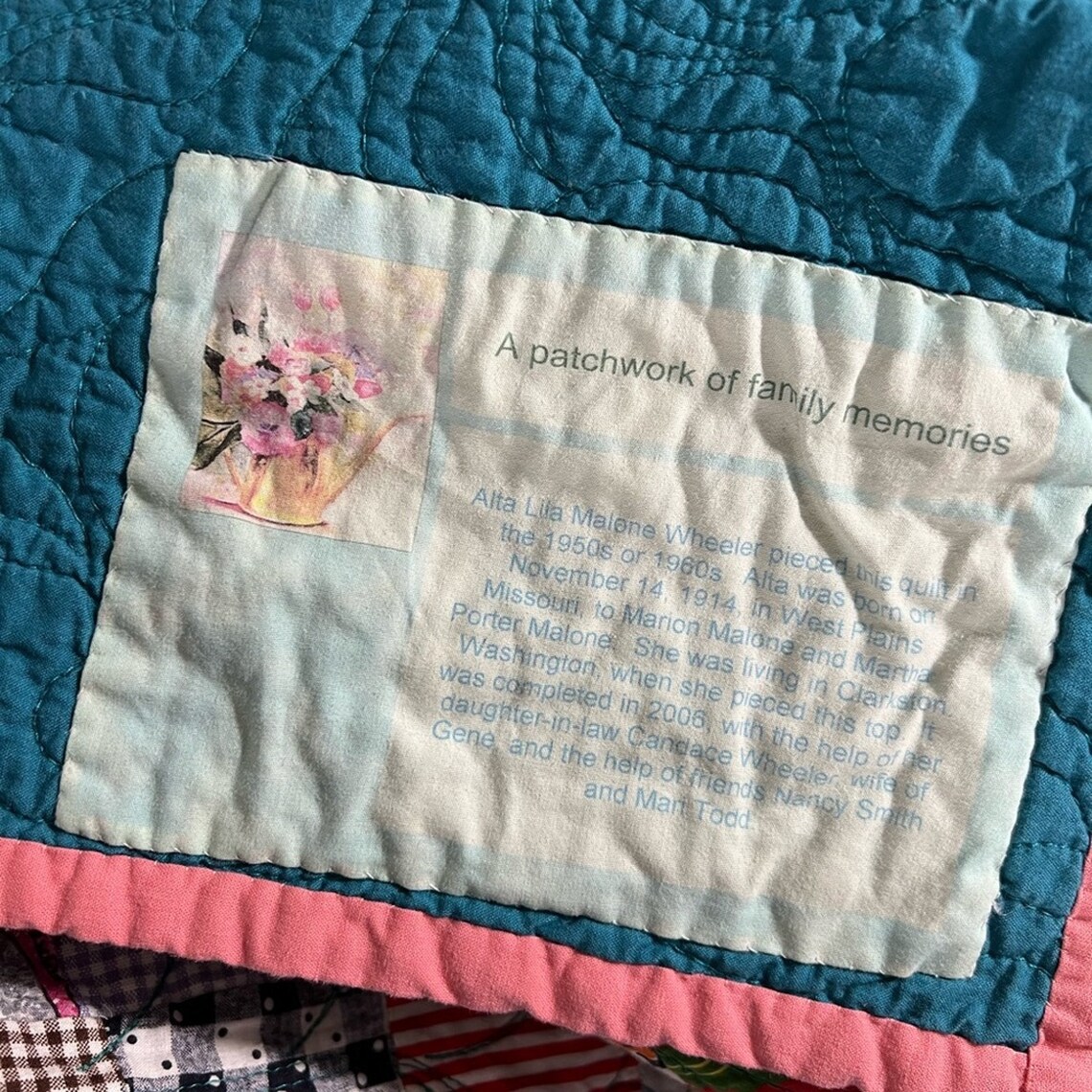 Patchwork Handmade Blanket - Etsy