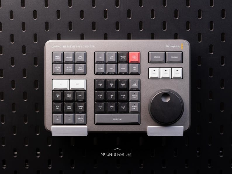 Skadis Keyboard and Editing Console Holder - Etsy