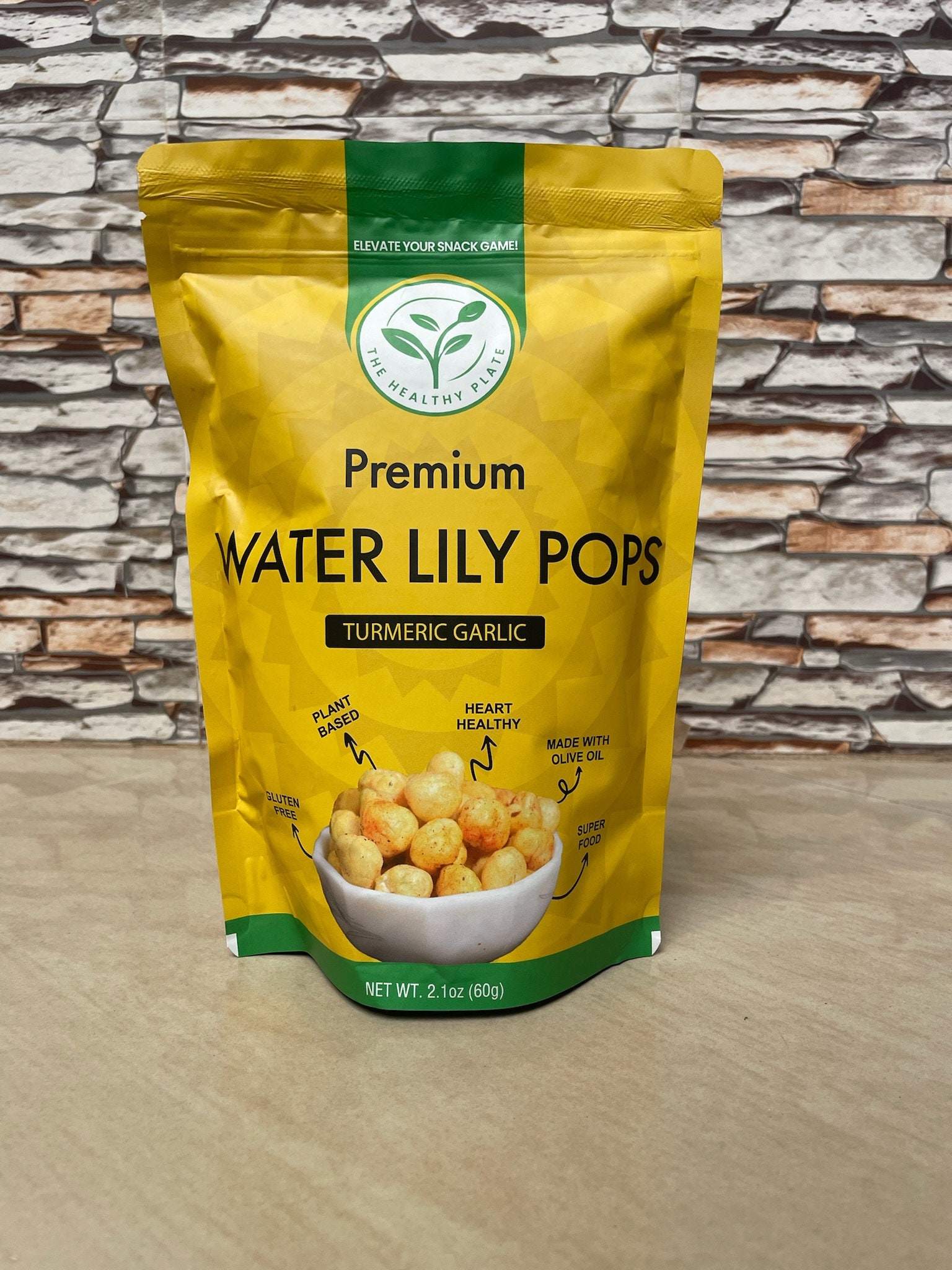 Turmeric Garlic Water Lily Pops Turmeric Garlic Makhana Turmeric Garlic ...