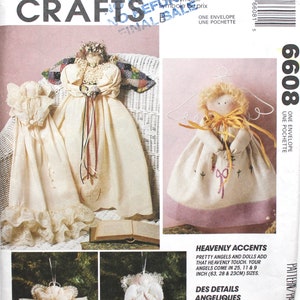 UNCUT Angel Doll Mccalls 6608 Sewing Pattern - Etsy