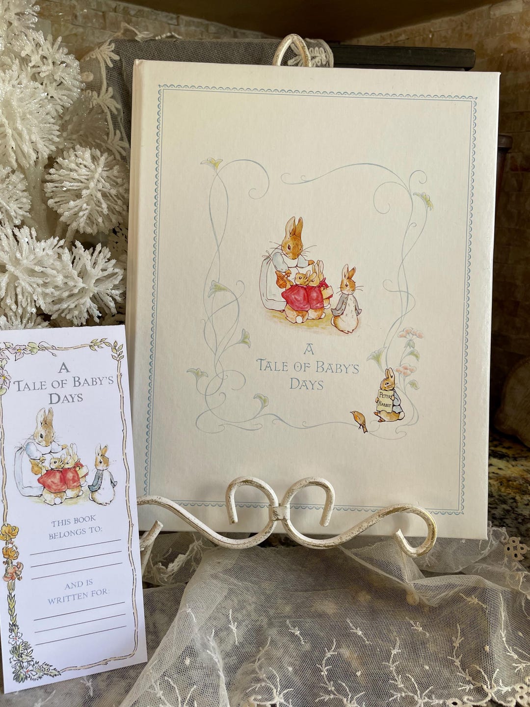 Vintage 1976 Beatrix Potter A Tale of Baby's Days Memory Book Hardcover ...