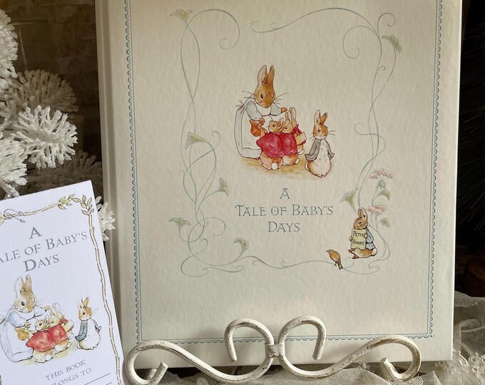 Vintage 1976 Beatrix Potter A Tale of Baby's Days Memory Book Hardcover ...