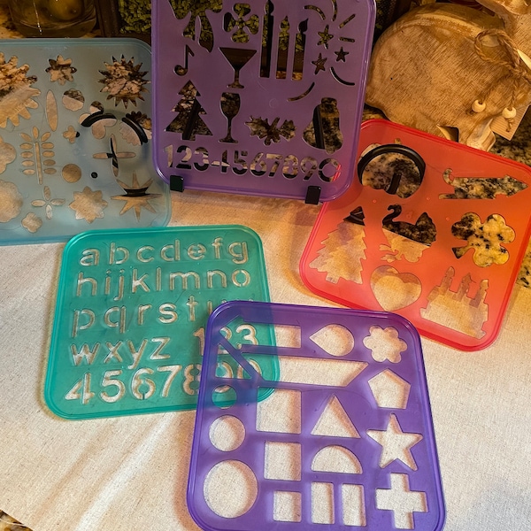 Vintage Tupperware Stencils - Etsy