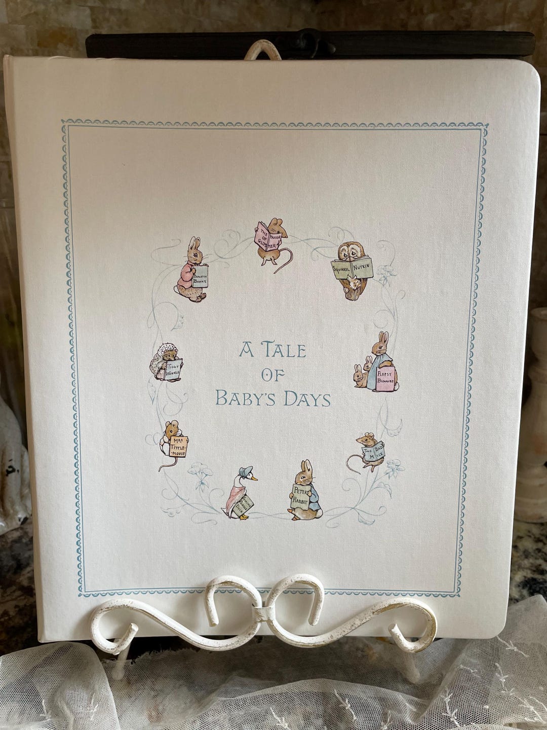 Vintage 1976 Beatrix Potter - A Tale of Baby's Days Memory Book ...