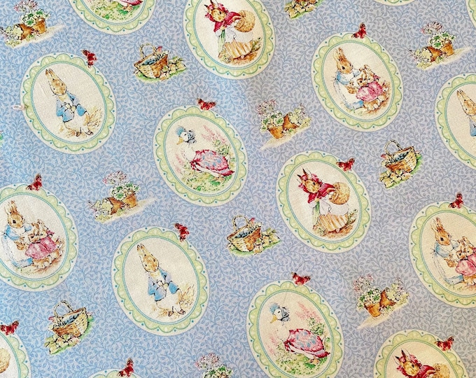 Vintage 2006 Beatrix Potter Peter Rabbit Fabric Cameo Frames From ...