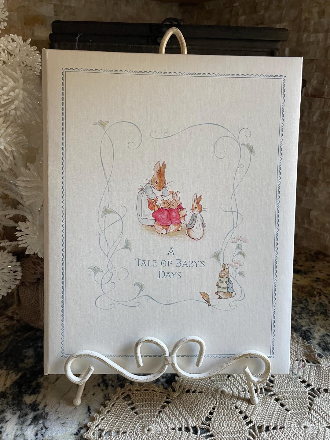 Vintage 1976 Beatrix Potter A Tale of Baby's Days Memory Book Hardcover ...