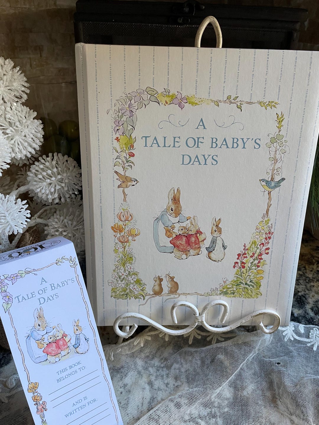 Vintage 1990 Beatrix Potter- A Tale of Baby's Days Memory Book ...