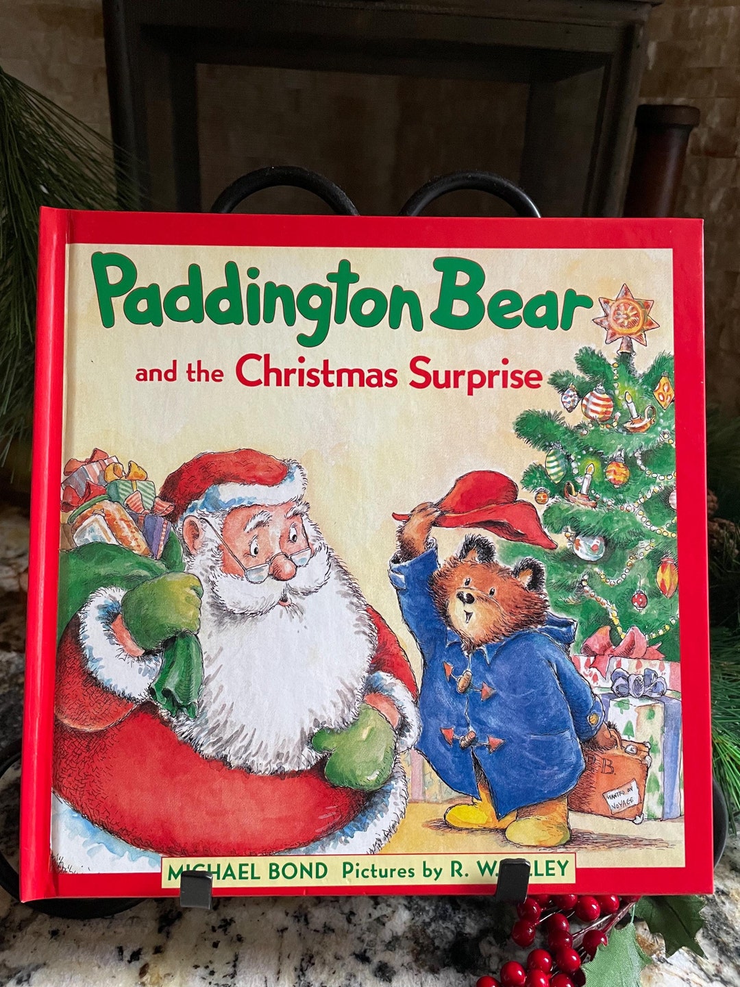 Vintage 2002 Paddington Bear and the Christmas Surprise Book by Michael ...