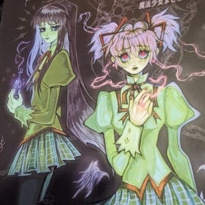 MADOKA MAGICA | "thread of Fate" | A4 Print - Etsy