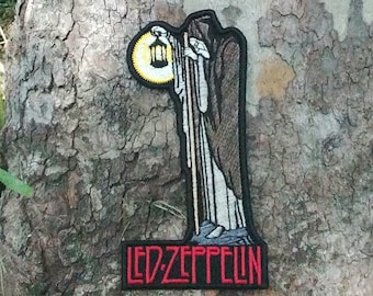 Led Zeppelin Embroidered Patch Badge Applique Iron on 382400 - Etsy