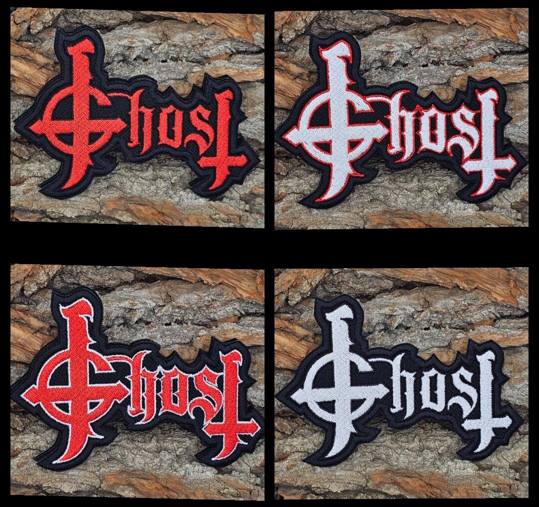 Ghost Heavy Metal Patch, Ghost Logo Patch, Heavy Metal Band Patch, Ghost Band, Iron on Patch ...