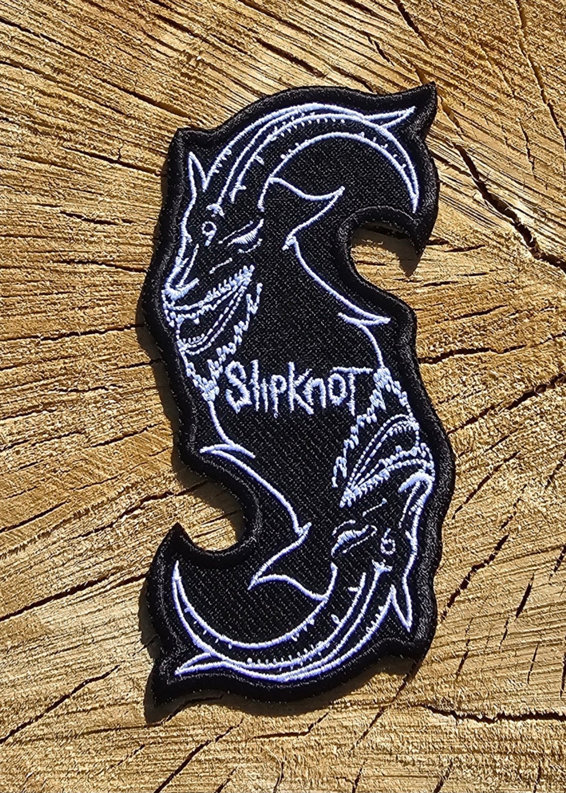 Slipknot Heavy Metal Patch, Slipknot Logo Patch, Heavy Metal Band Patch, Slipknot Band, Iron on ...