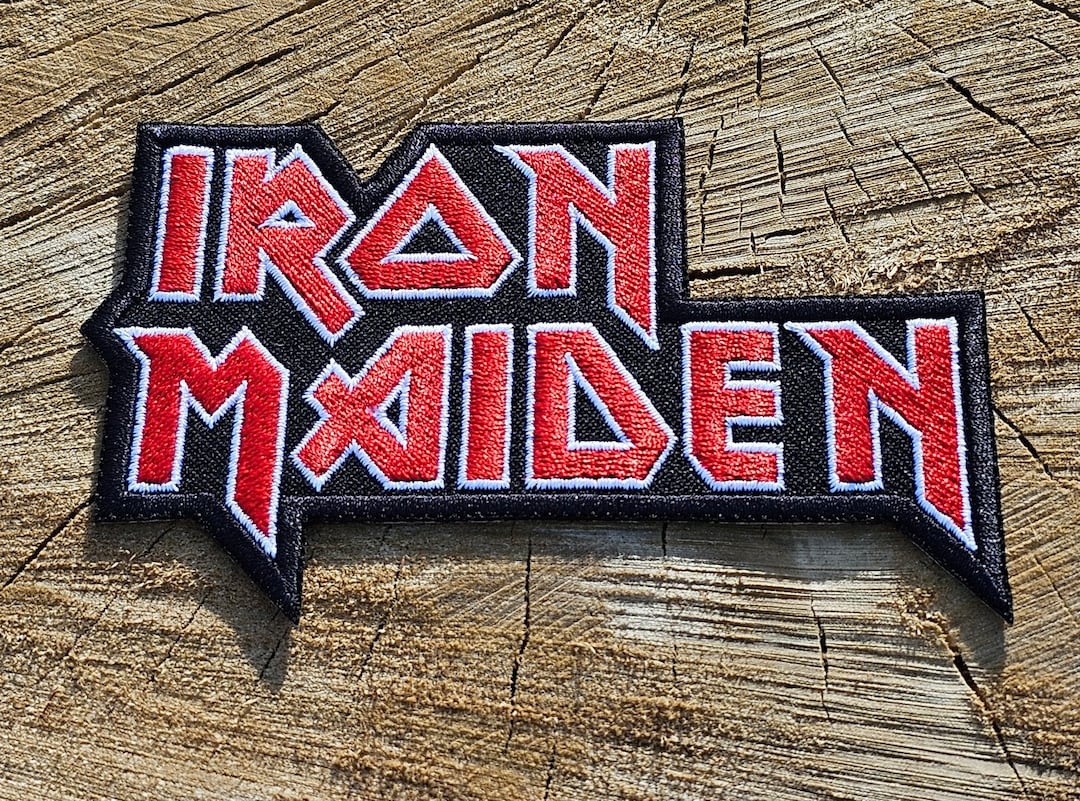 Iron Maiden Patch, Iron Maiden Embroidery Patch, Iron on Patch,high ...