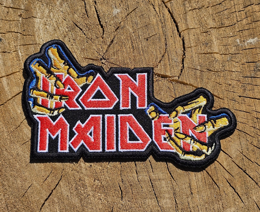 Iron Maiden Patch, Iron Maiden Embroidery Patch, Iron on Patch,high ...