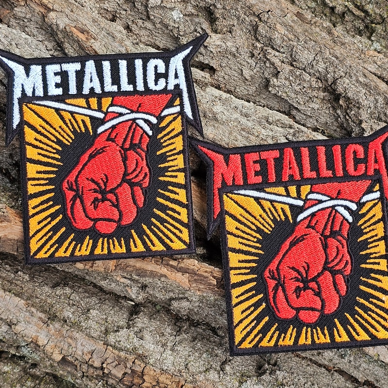 Metallica Patches - Etsy