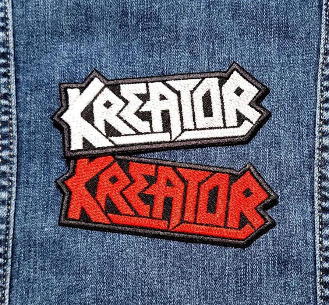 Thrash Metal Embroidered Patch, Iron on Patch, Sew on Patch, Battle ...