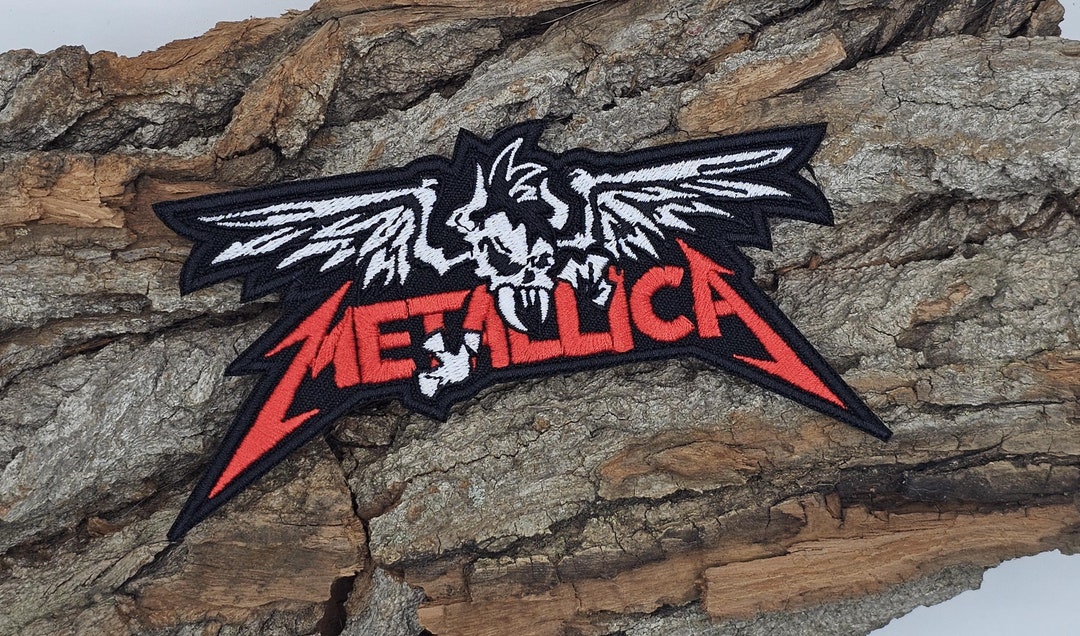Metallica Band Patch, Metallica Heavy Metal Patch, Heavy Metal Band ...