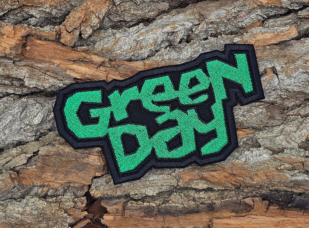 Green Day Logo Patch,green Day Patch, Rock Iron on Patch,high Detailed ...
