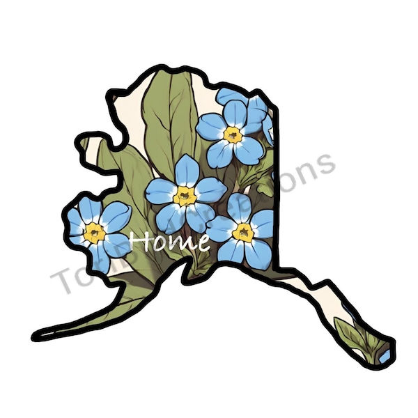 Alaska Forget Me Not - Etsy