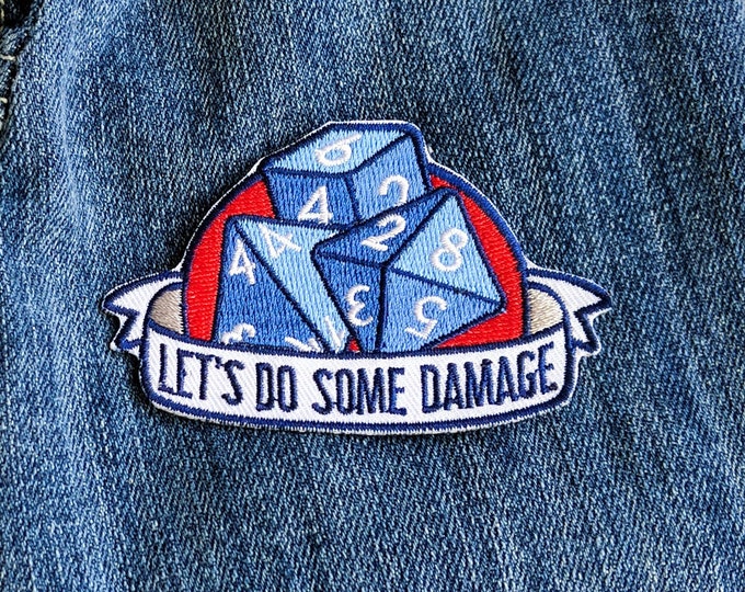 Dungeons and Dragons Patch Dnd Damage Patch Dungeon Master | Etsy