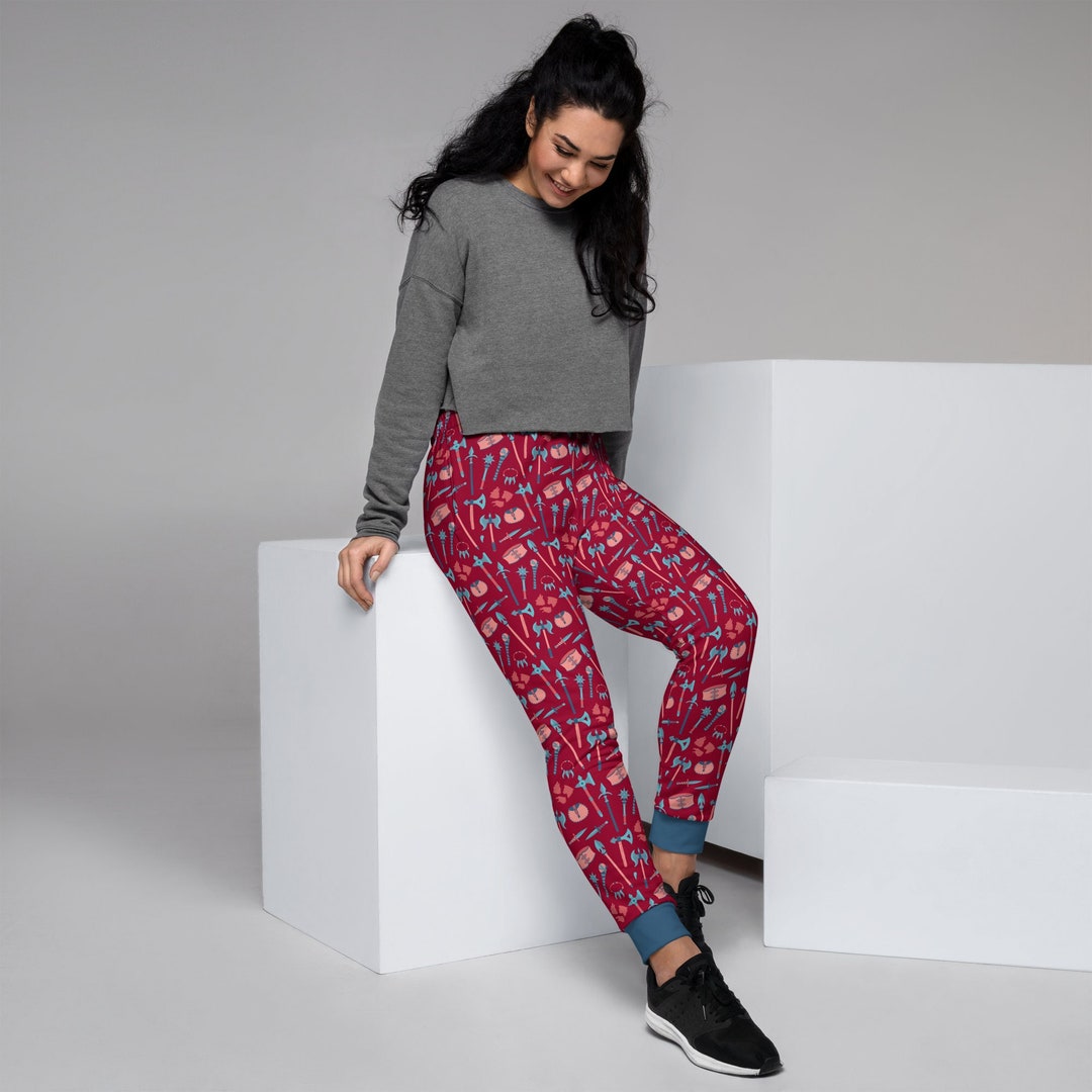 Barbarian Women's Joggers, Dungeons and Dragons Jogger, Geeky Pyjamas ...