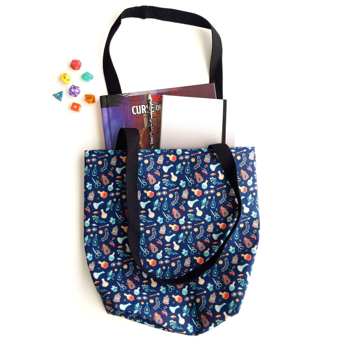 Alchemist Dungeons and Dragons Tote Bag Dnd Bag - Etsy