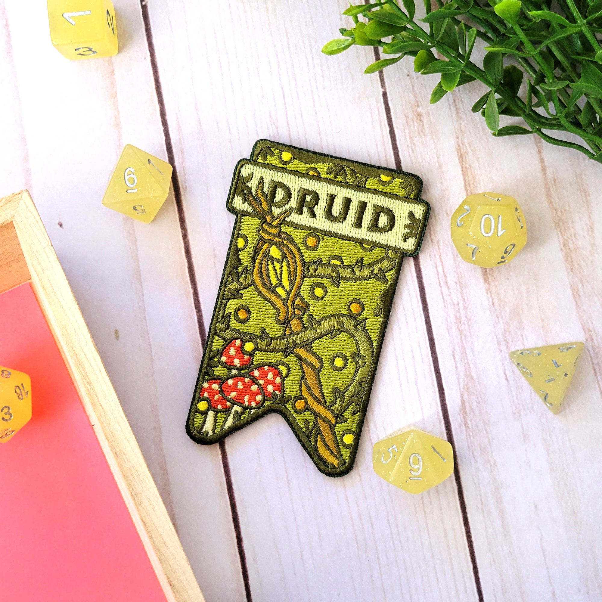 Druid Banner Patch, Dungeons and Dragons Patch, Dnd Patch, Dungeon ...