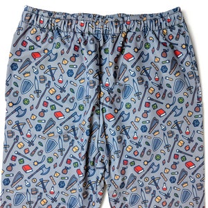 Tabletop Items Men's Joggers, Dungeons and Dragons Lounge Pants - Etsy