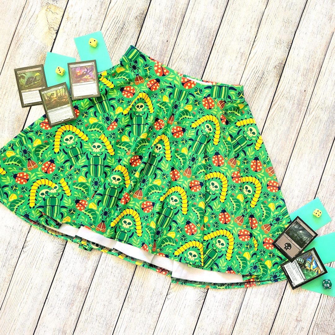Insect Skater Skirt, Golgari Insect Skirt, MTG Skirt, Cute Magic the ...