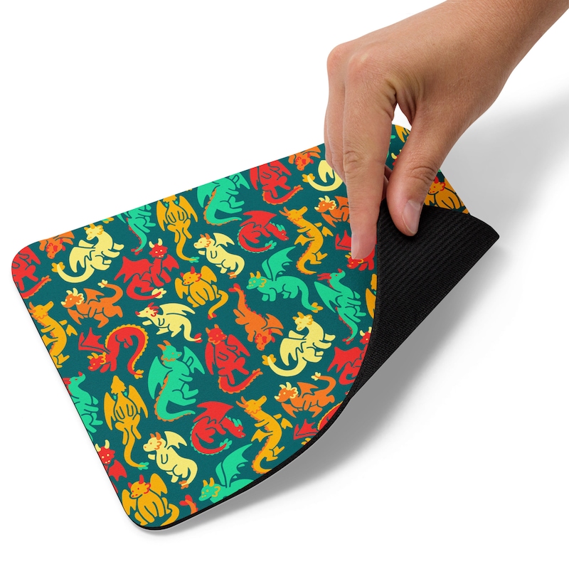 Dragon Mouse Pad - Etsy